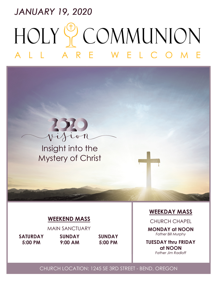 Bulletin Archive - Holy Communion