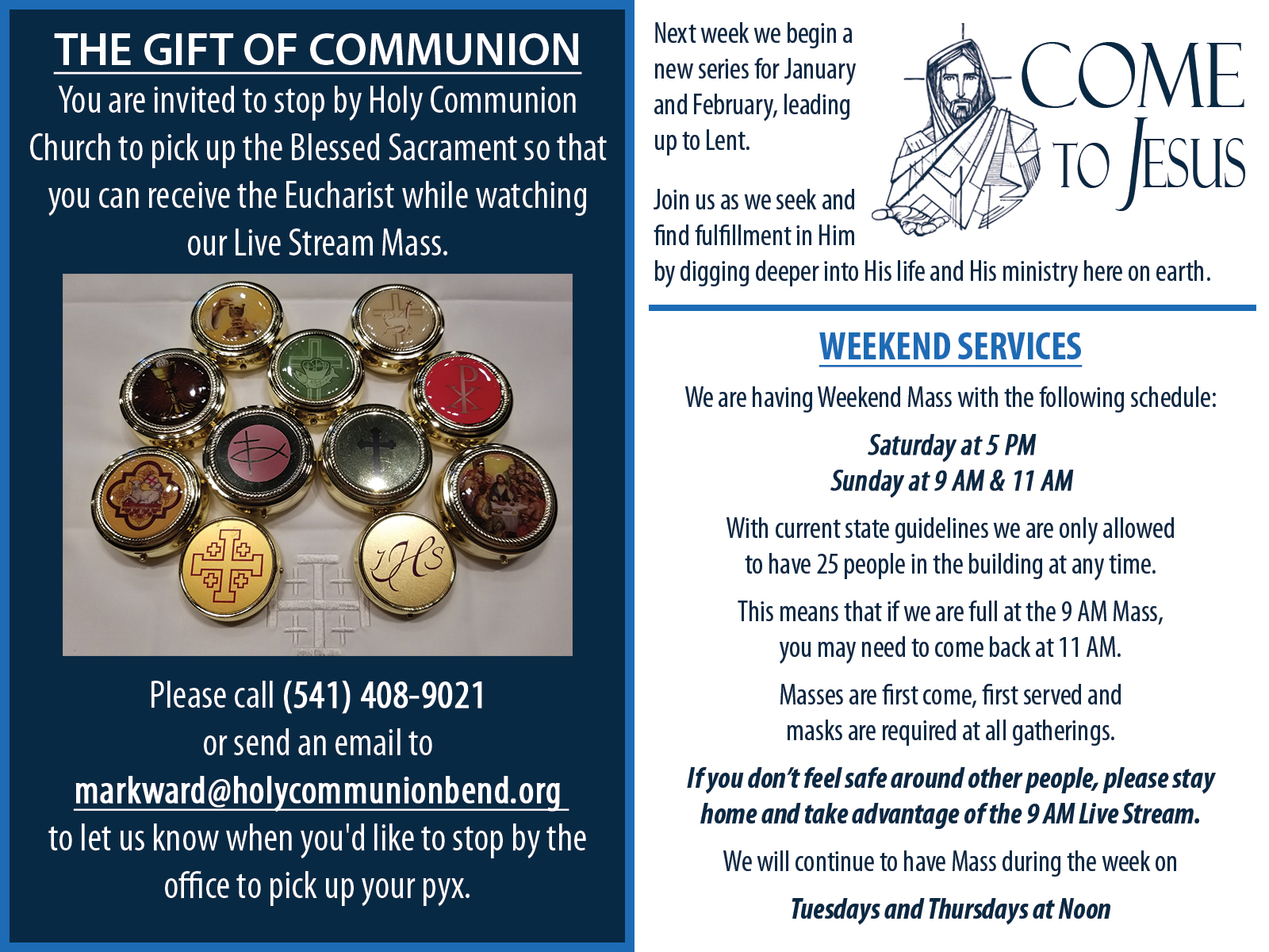 Bulletin Archive - Holy Communion